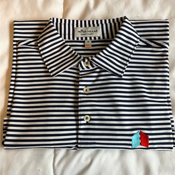 Peter Millar | Shirts | Peter Millar Summer Comfort Polo With Company ...